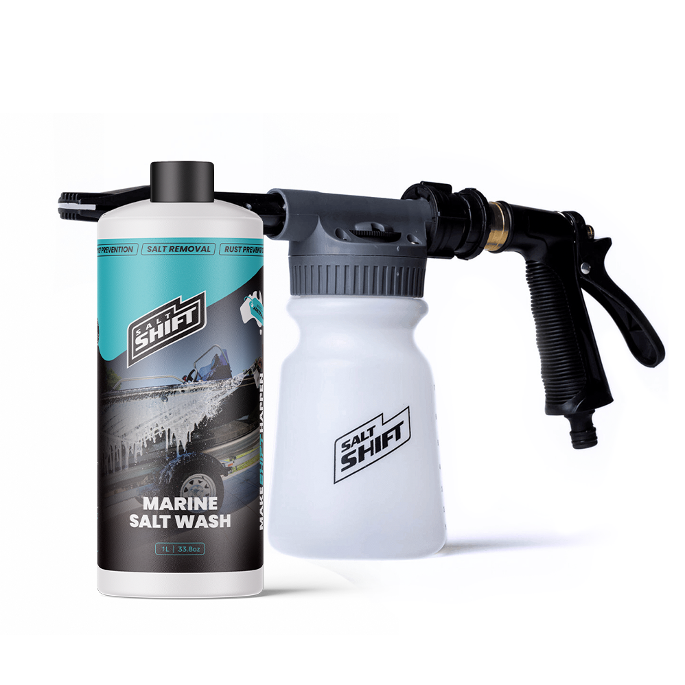 Marine Salt Wash & Foam Gun Kit – Salt Removal & Rust Prevention – Salt ...