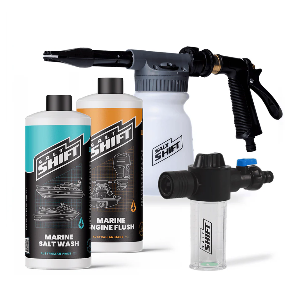 Salt Shift Off-Road Vehicle, Marine Boat and Jet Ski Cleaning